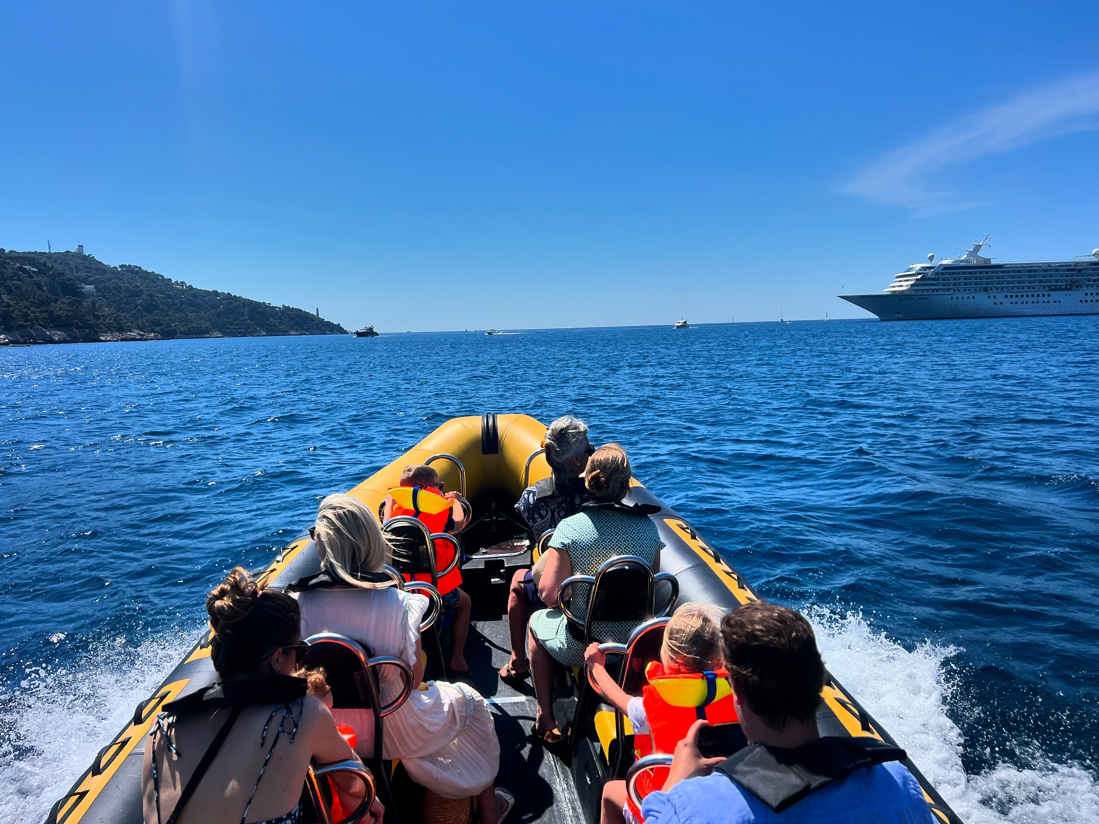 Sea excursion from Villefranche Sur Mer Departure 9:30 a.m.